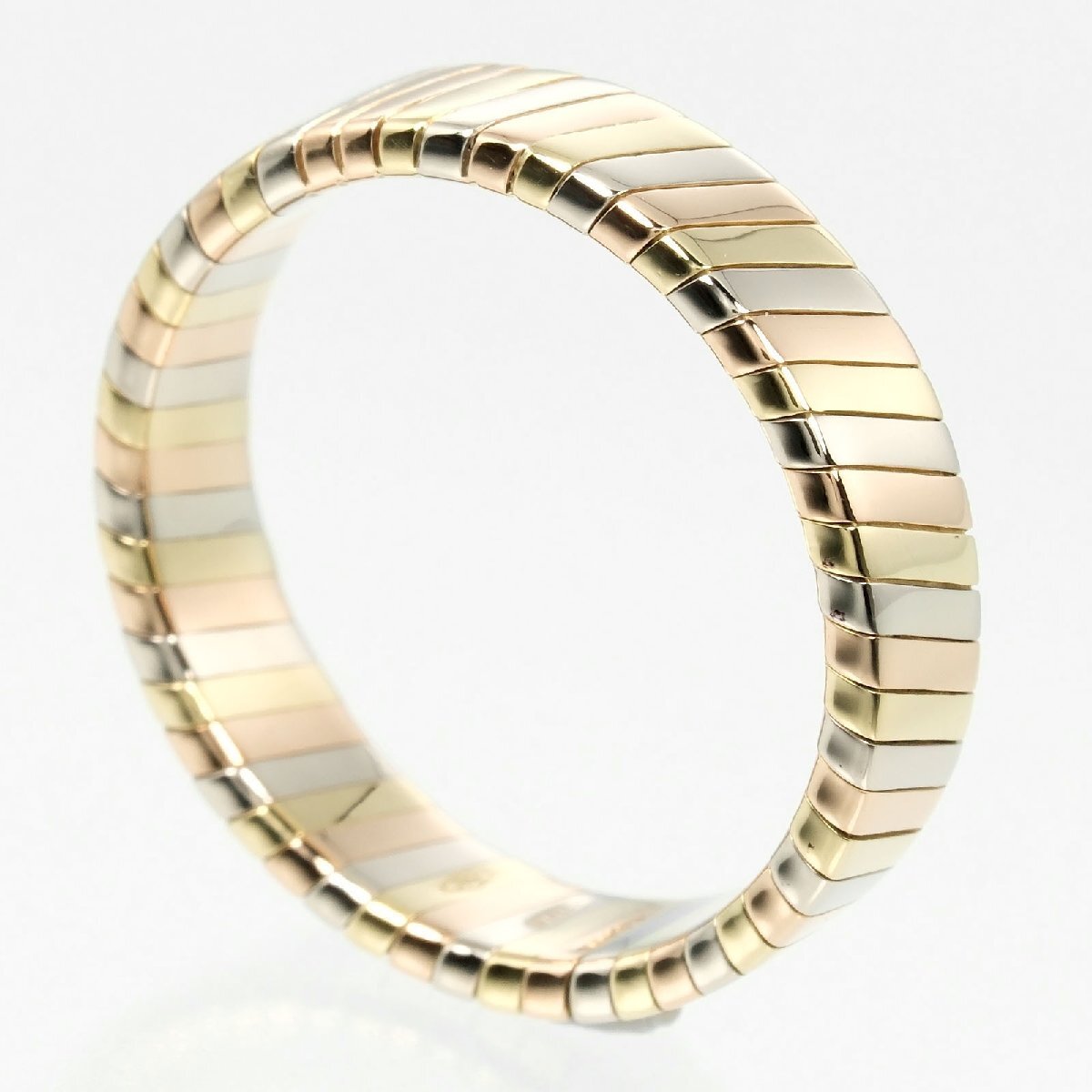 Yahoo!オークション - ブルガリ BVLGARI トゥボガス スリーカラー 16号...