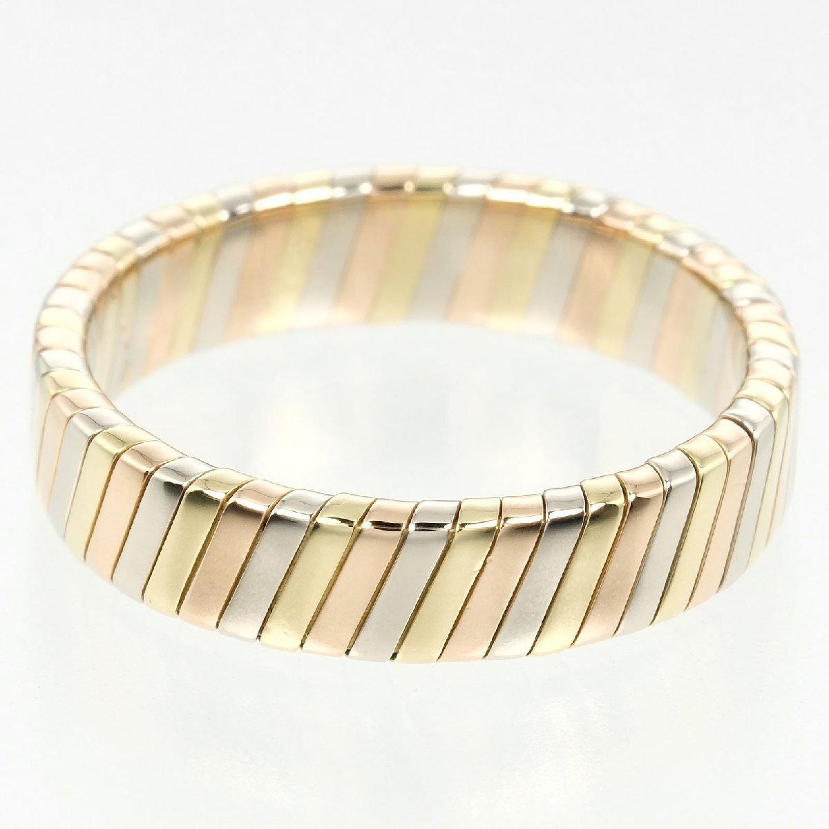 Yahoo!オークション - ブルガリ BVLGARI トゥボガス スリーカラー 16号...