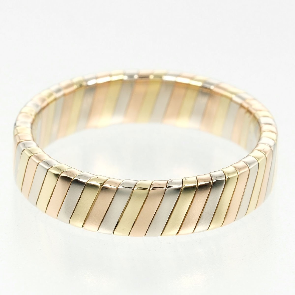 Yahoo!オークション - ブルガリ BVLGARI トゥボガス スリーカラー 16号...