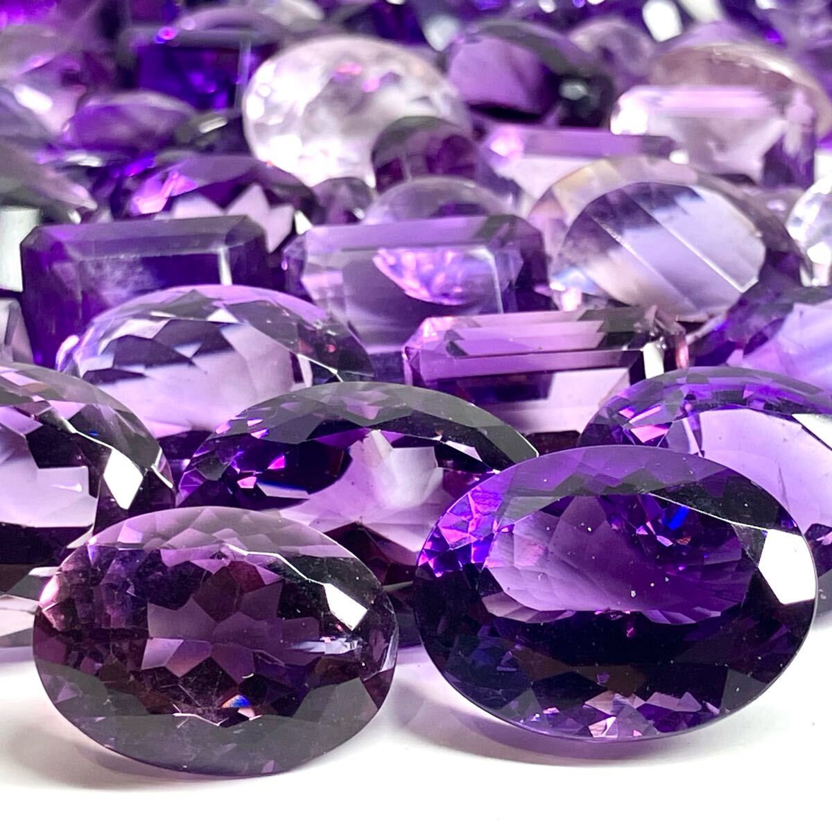 1円〜 〔天然アメジストおまとめ500.5ct〕m 約100.1g ルース 裸石 宝石 ジュエリー jewelry アメシスト amethyst w4め56(アメジスト)｜売買された ...