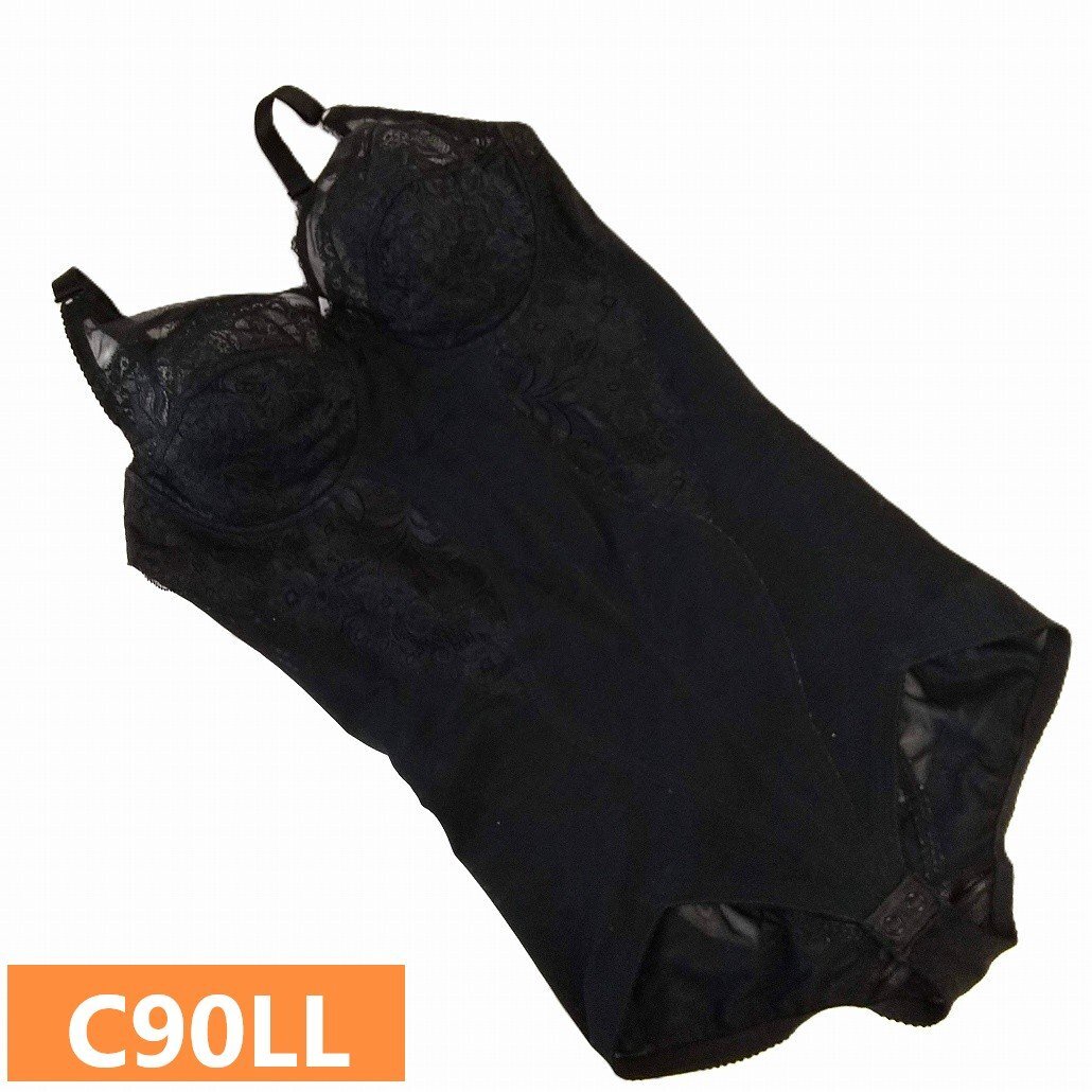 Yahoo!オークション - ダイアナ ボディスーツ C90LL ブラック 黒 補正...
