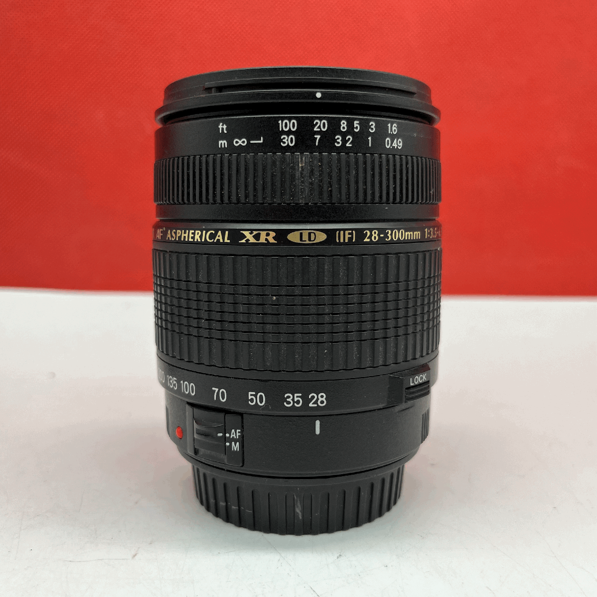 Yahoo!オークション - 49 TAMRON AF ASPHERICAL XR LD 28-300mm F3.5-...