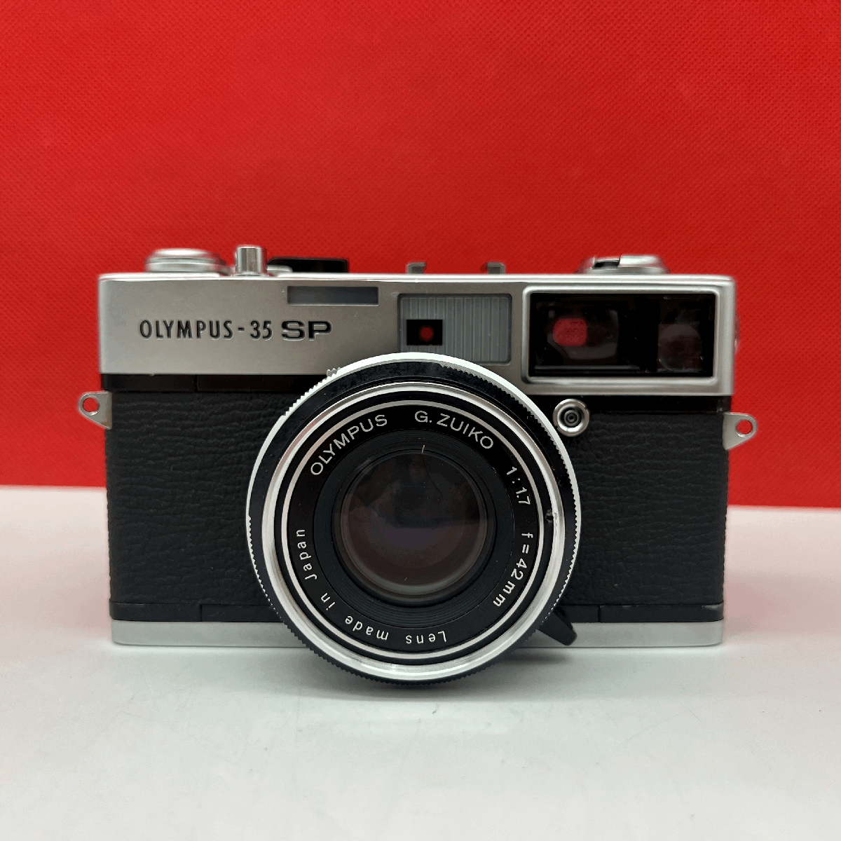 87 OLYMPUS OLYMPUS-35 SP G.ZUIKO F1.7 42mm フィルムカメラ レンジファインダー シャッター 露出計OK 現状品 オリンパス(オリンパス)｜売買された ...