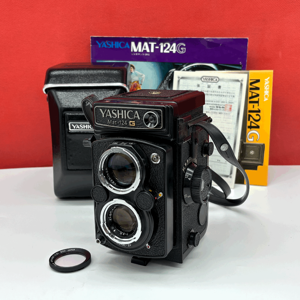 Yahoo!オークション - #48 YASHICA Mat-124 G Yashinon F2.8 80mm / F3...