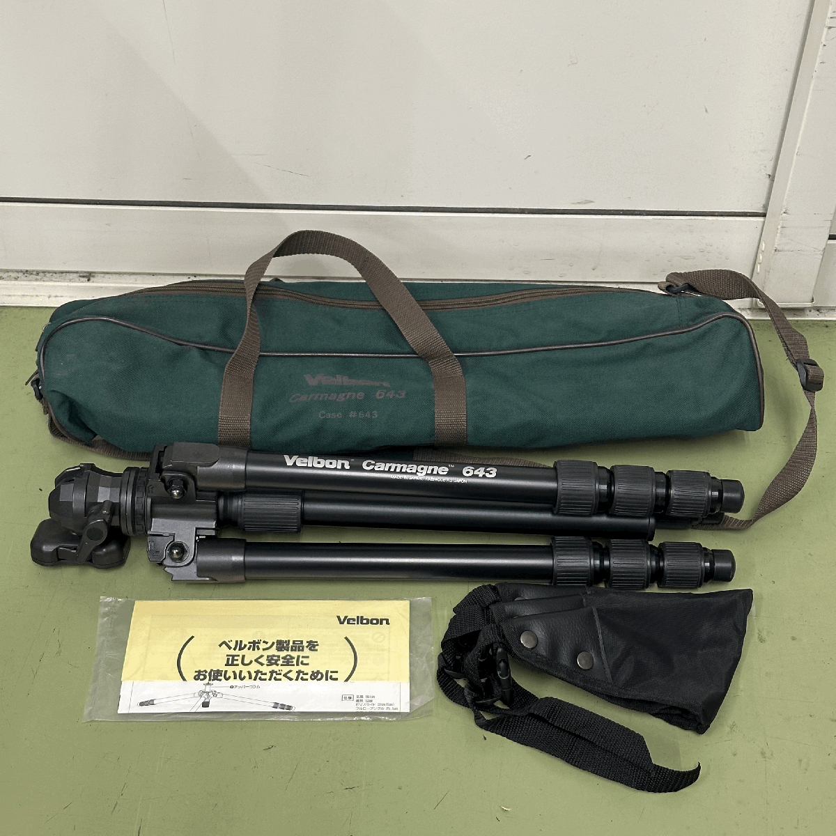 Yahoo!オークション - 21 Velbon Carmagne 643 三脚 PH-263 雲台 カメ...