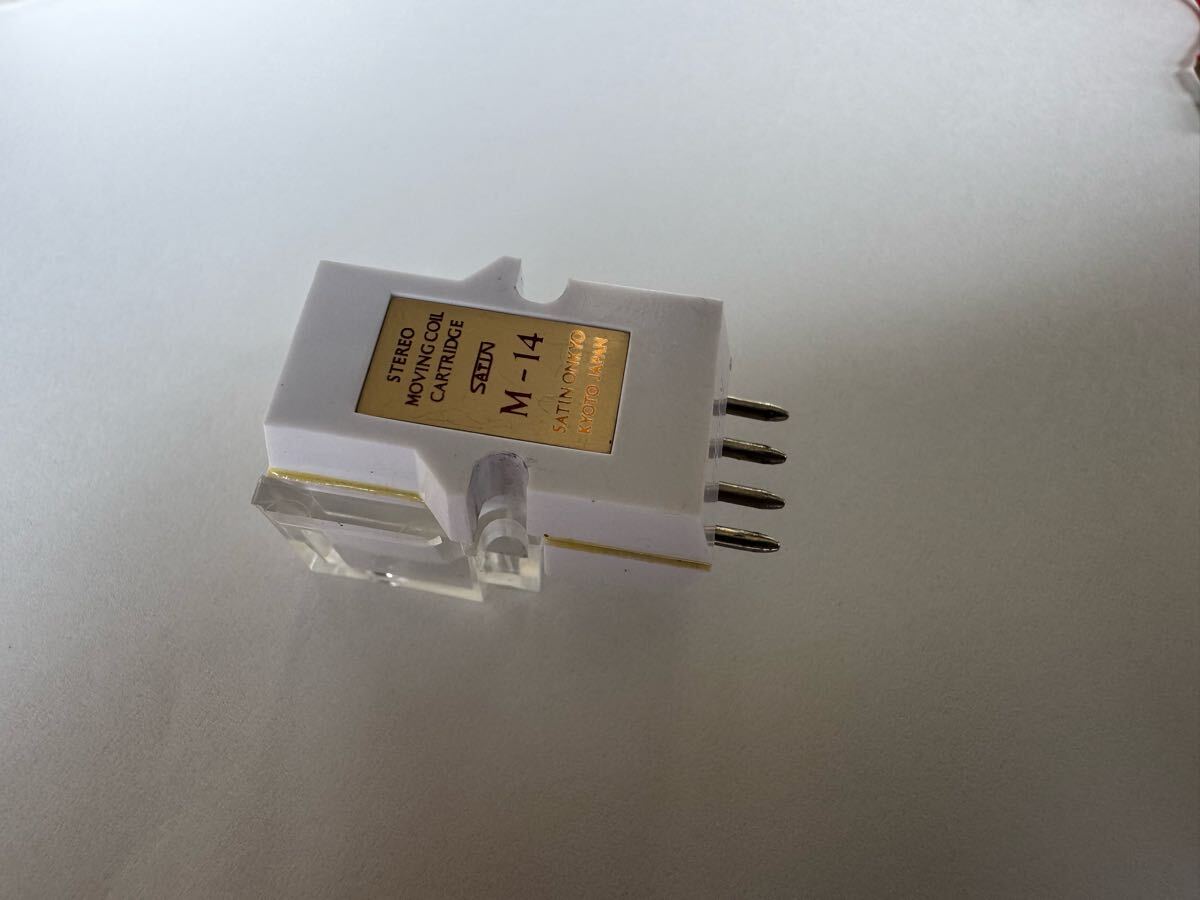 Yahoo!オークション - a1247 美品 SATIN M-14 高出力 MCカートリッジ ...
