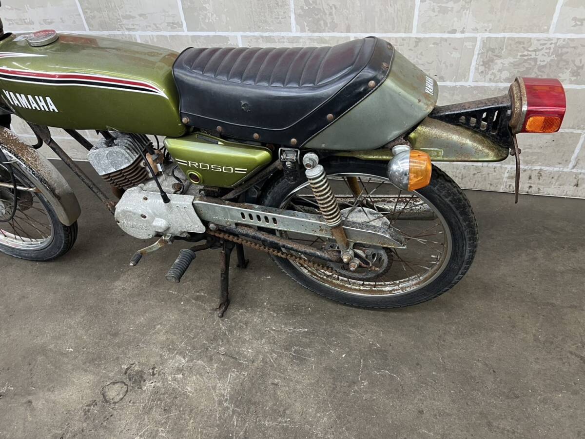 Yahoo!オークション - YAMAHA ヤマハ RD50 481 販売証明書有り 初爆動...