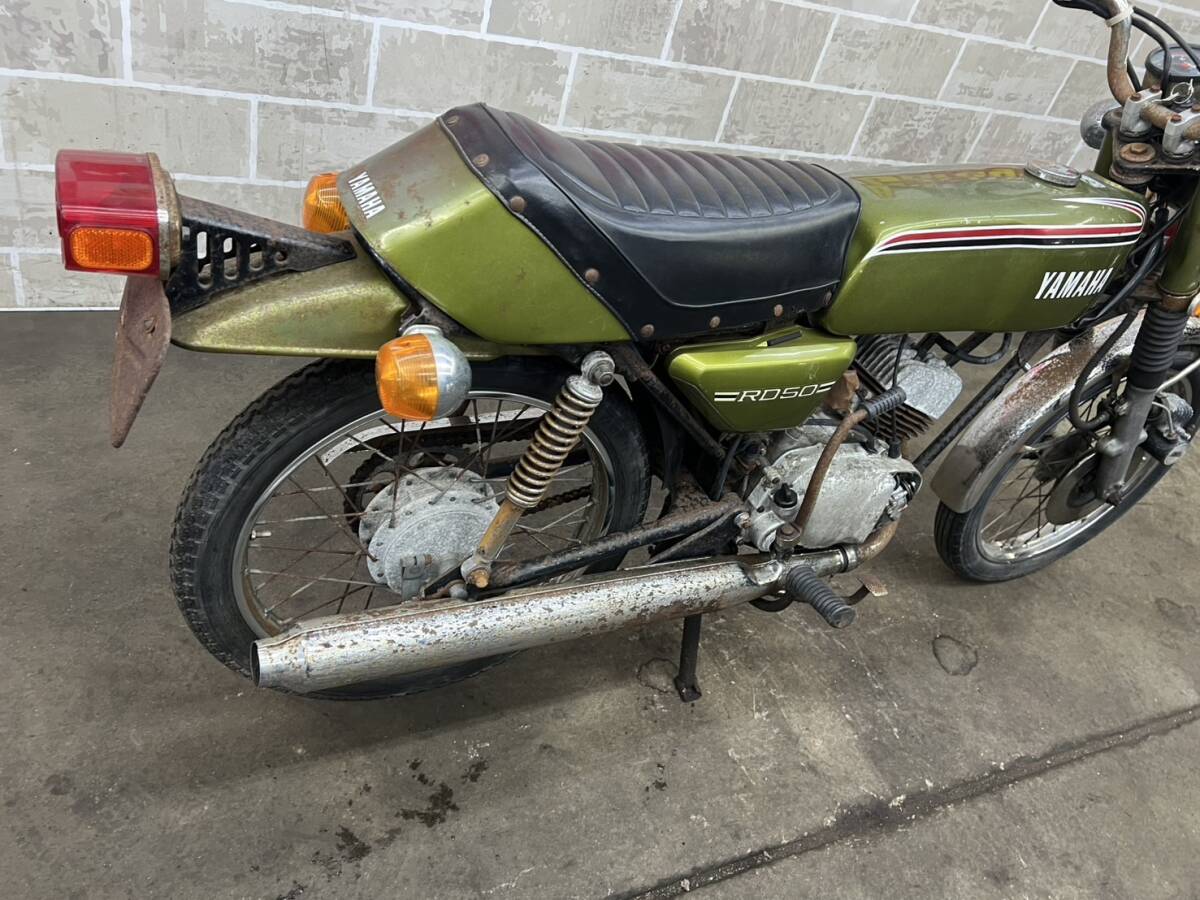 Yahoo!オークション - YAMAHA ヤマハ RD50 481 販売証明書有り 初爆動...