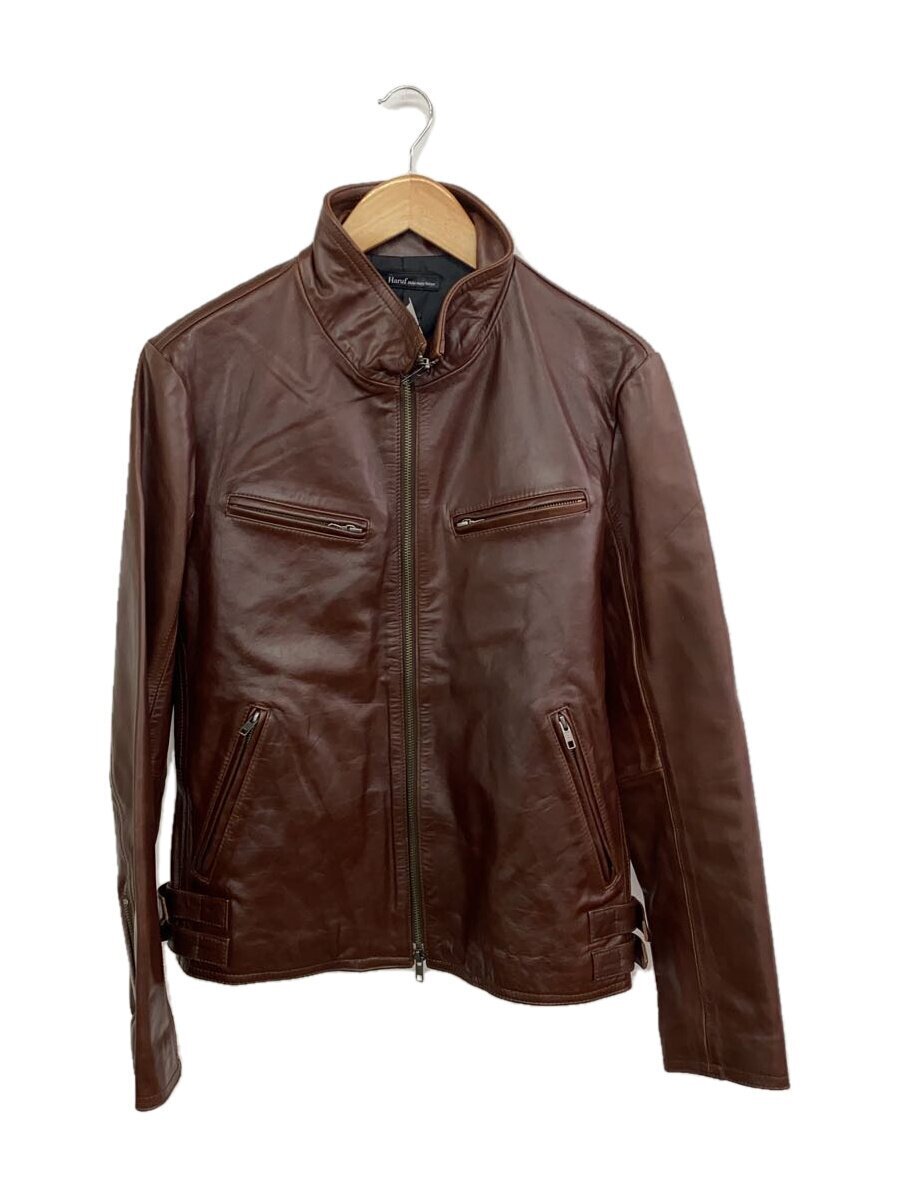 Yahoo!オークション - Haruf レザージャケット・ブルゾン/L/馬革/ブラ...