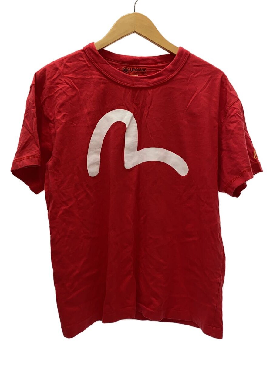 Yahoo!オークション - EVISU Tシャツ/44/コットン/RED