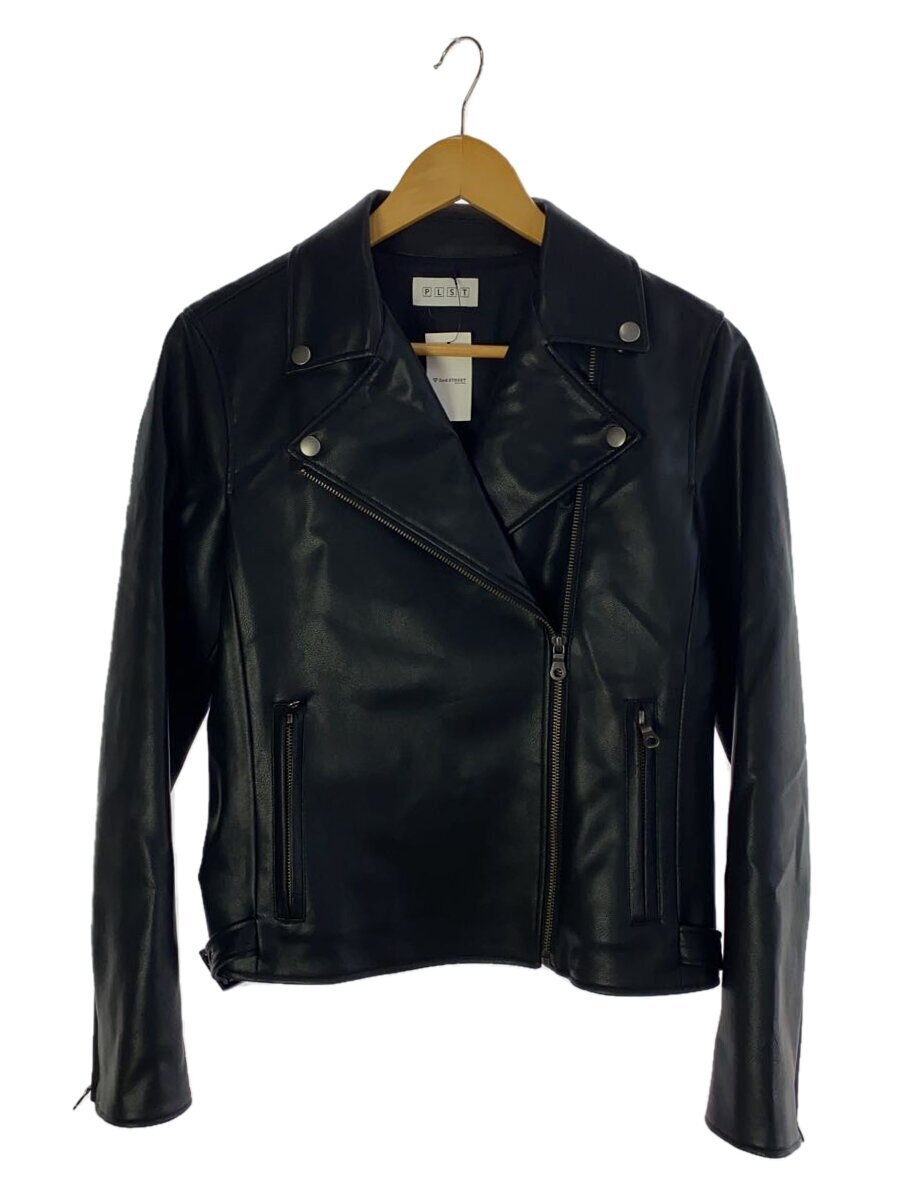Yahoo!オークション - PLST ジャケット/M/レザー/BLK/無地