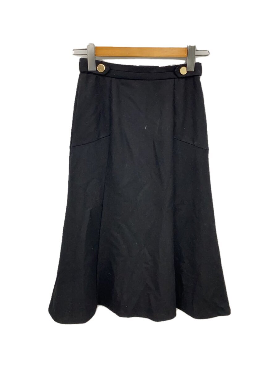 Yahoo!オークション - ANAYI ロングスカート/36/ウール/BLK/無地/10222...