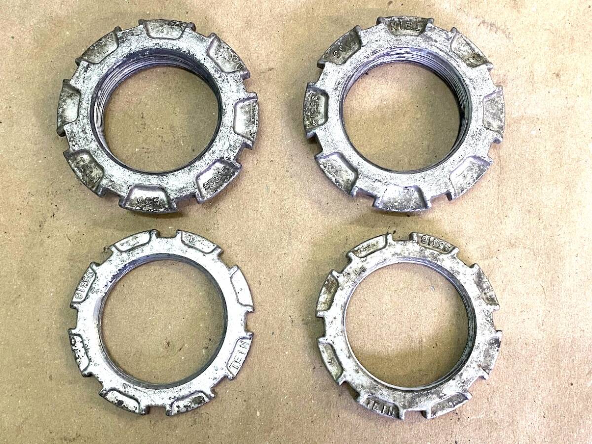 テイン ID65用 スプリングシート&ロックシート ⑧ M53 P2.0 計4枚 FLEX/RA/RE/RS/CS/MONO TEIN 車高調 ロアシート ロックナット 送料230円 ...