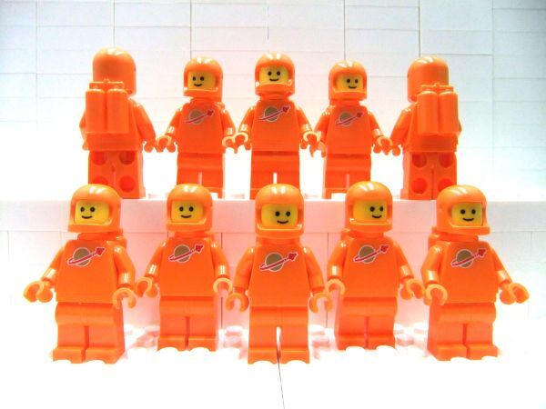 Yahoo!オークション - P44 10体セット レゴミニフィギュア ビジュアル...