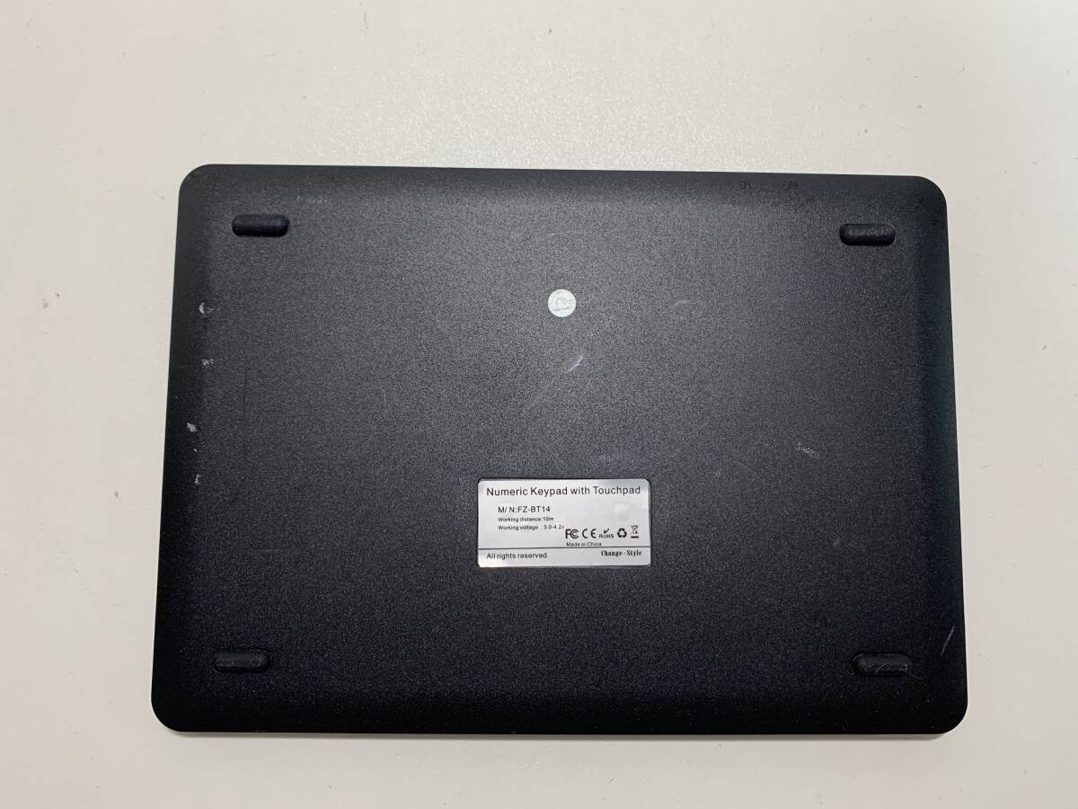 Yahoo!オークション - タッチパッド付きワイヤレステンキー FZ-BT14 Bl...