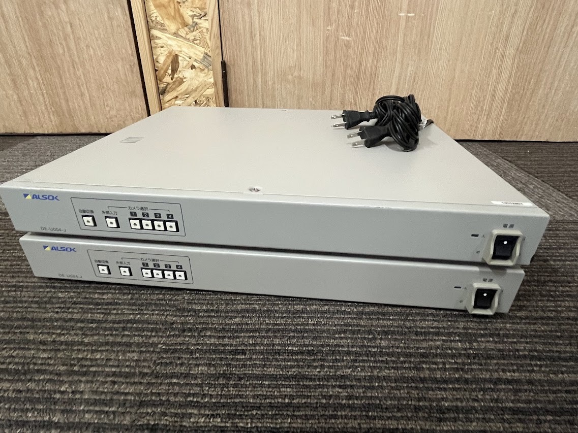 Yahoo!オークション - アルソック ALSOK 防犯カメラ 電源ユニット DE-...