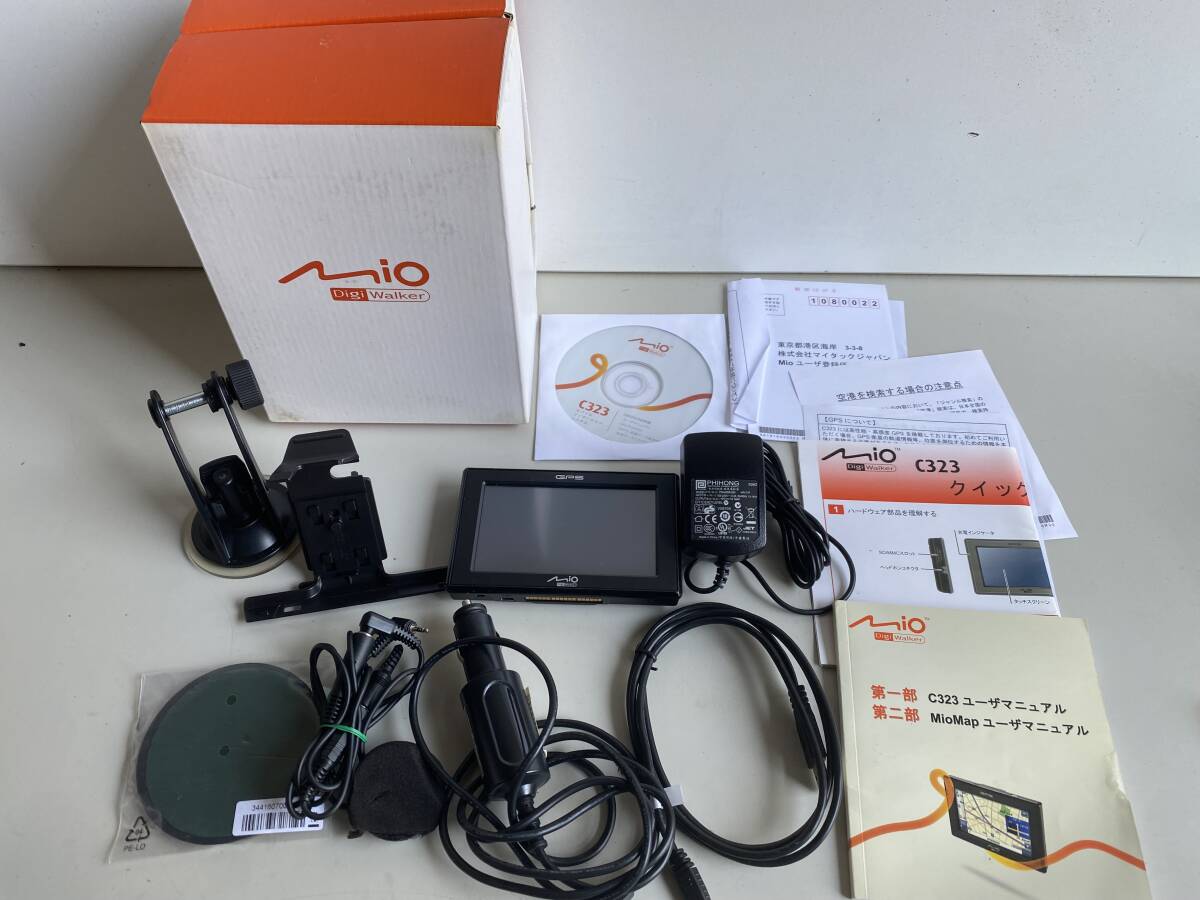 Yahoo!オークション - rt157 Mio ミオ カーナビ Digi walkar ハンディ...