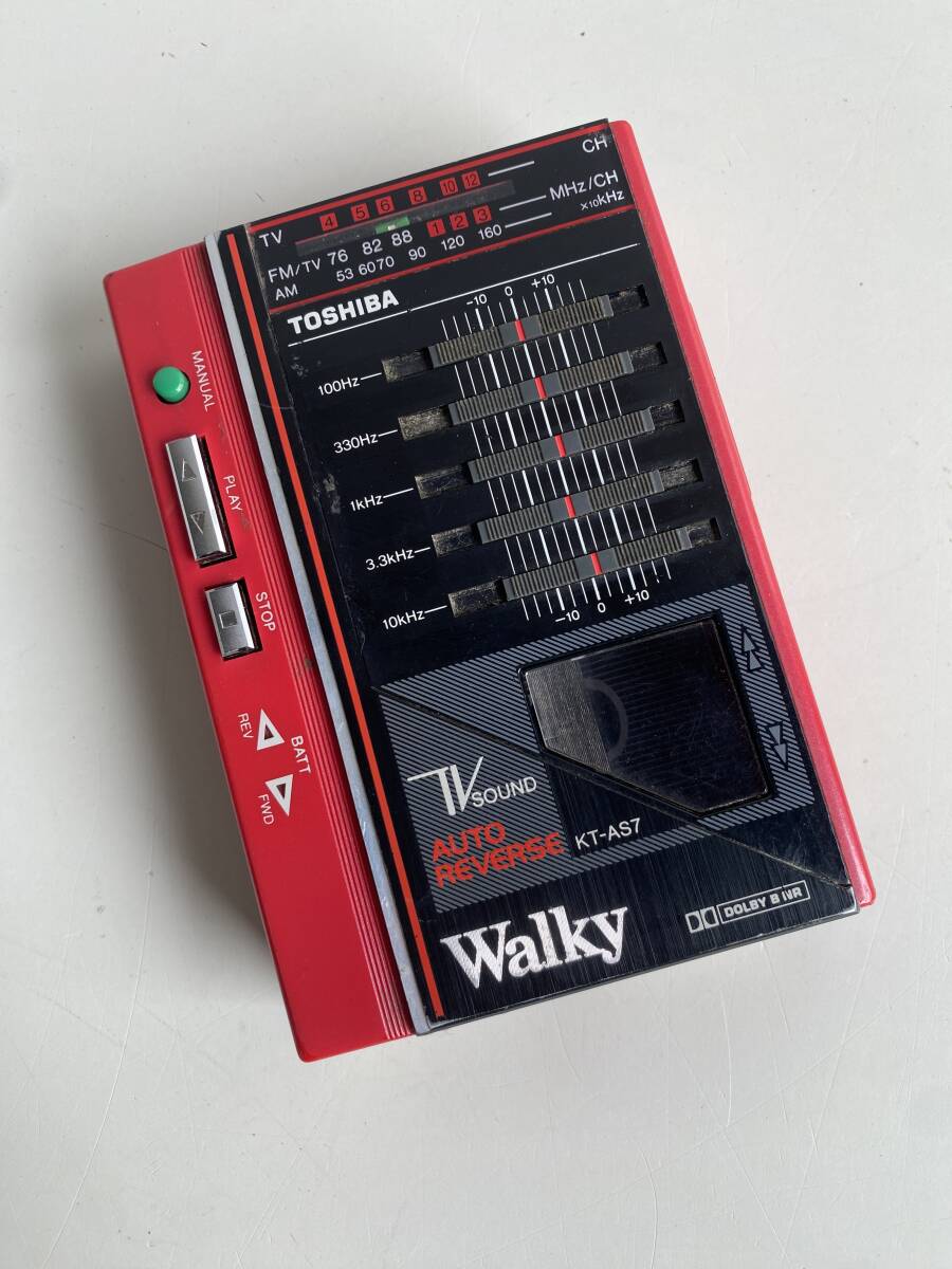 Yahoo!オークション - ④t305 TOSHIBA 東芝 カセットプレーヤー KT-AS7...