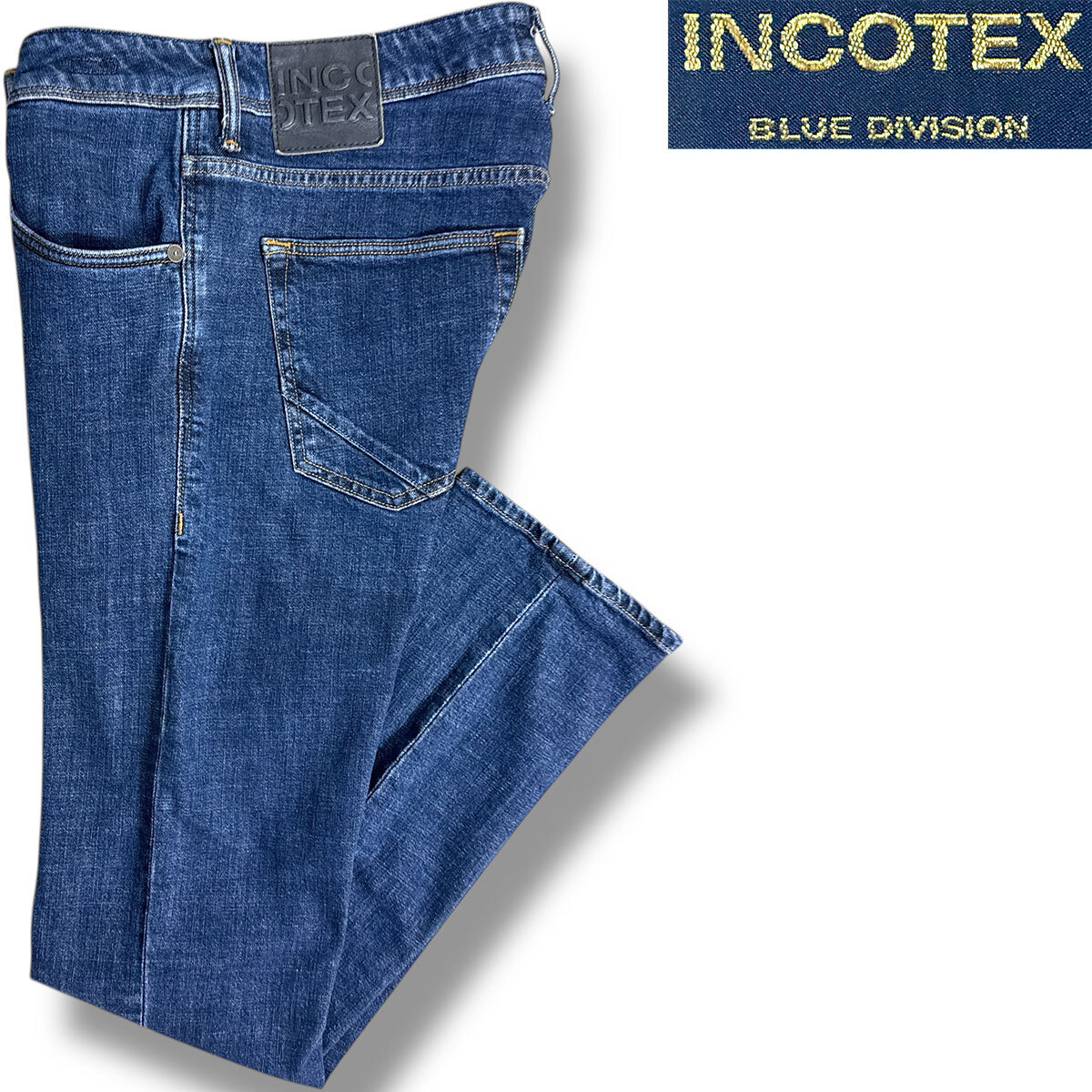 Yahoo!オークション - J4025 美品 インコテックス ブルーディビジョン ...