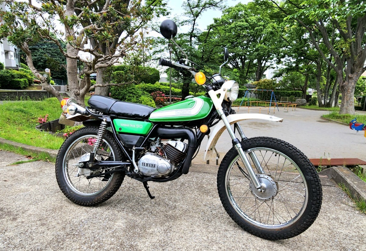 Yahoo!オークション - 2スト 【YAMAHA DT90】ヤマハ /実動ベース 検)GT...