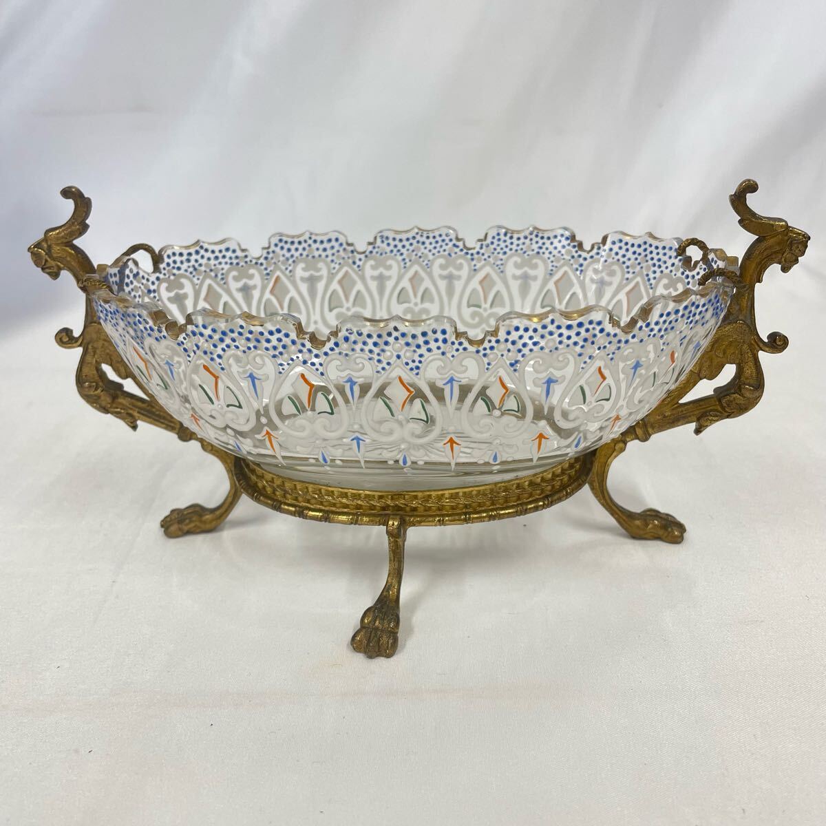 Yahoo!オークション - 西洋 コンポート 盛り皿 アンティーク インテリ...