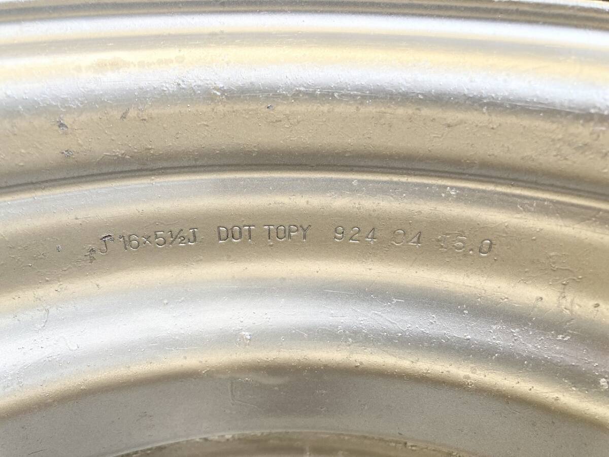 Yahoo!オークション - 【福島 6本セット】 TOPY 16インチホイール 「TK...