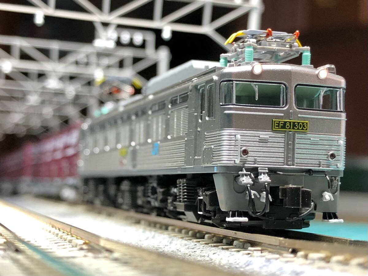 Yahoo!オークション - KATO 3067-3 EF81 300JR貨物更新車(銀)【EF81 30...