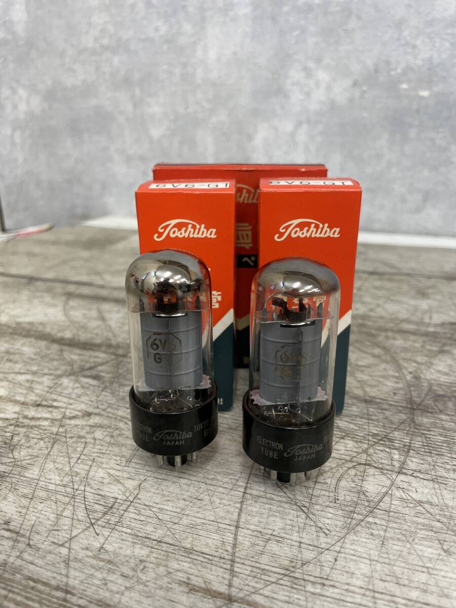 Yahoo!オークション - TOSHIBA 6V6GT ペア 真空管