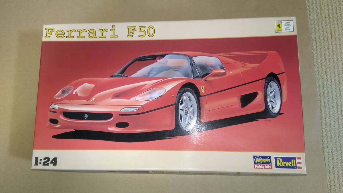 Yahoo!オークション - プラモデル フェラーリ F50 1／24