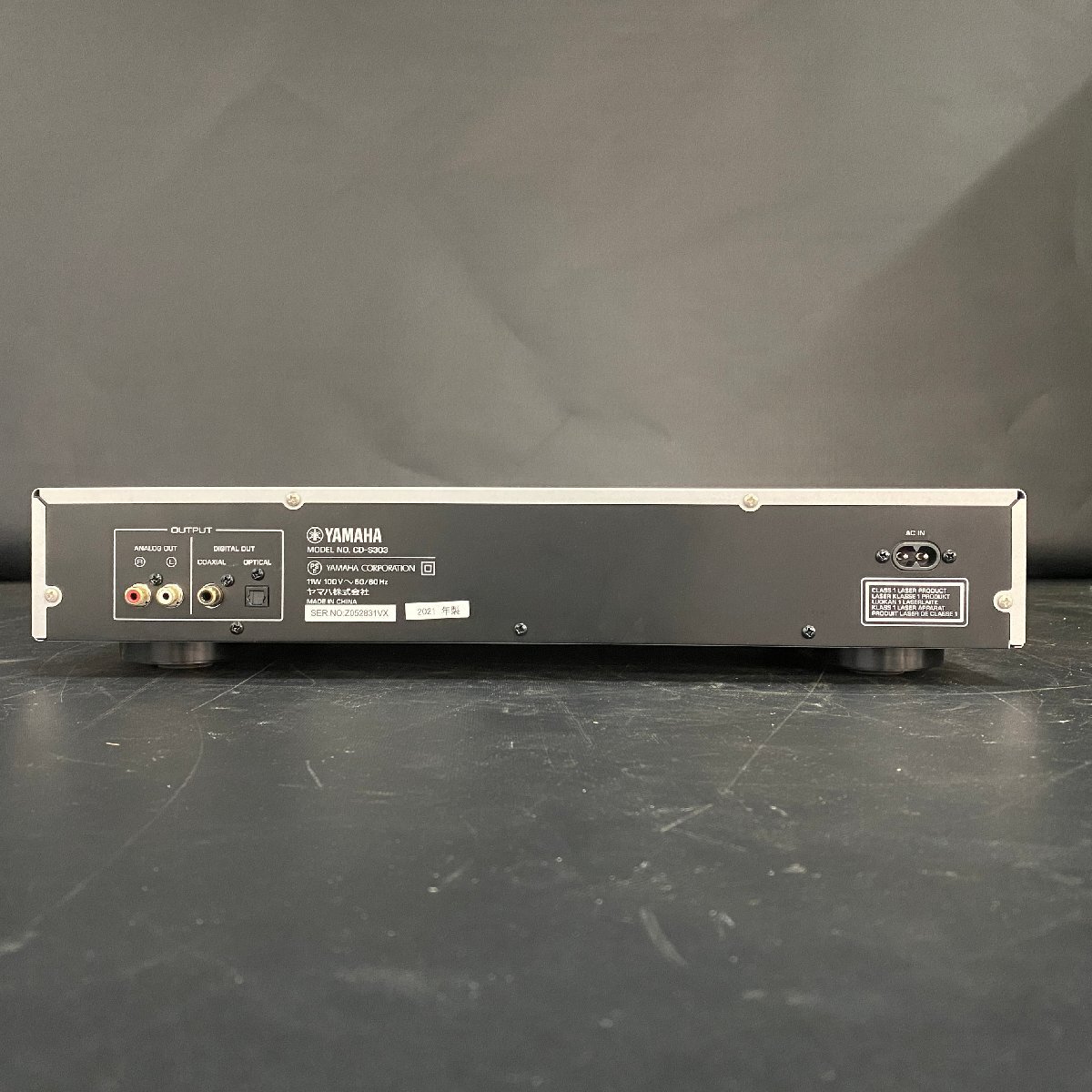 Yahoo!オークション - 【 C 】7126 YAMAHA CD-S303 CDデッキ ヤマハ