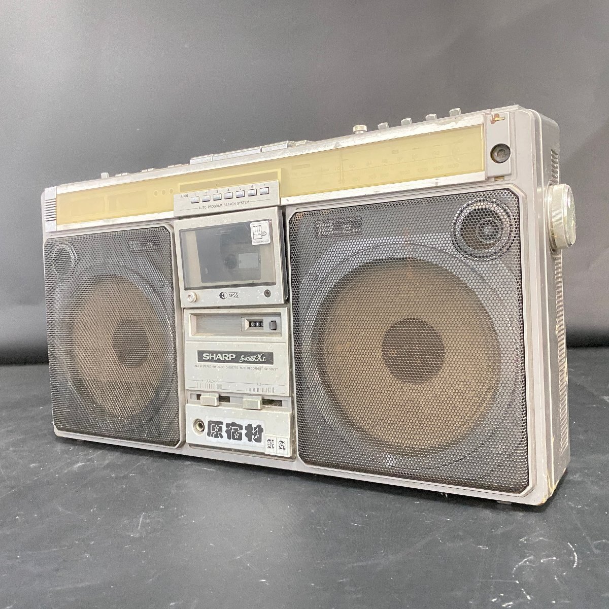 Yahoo!オークション - 【 J 】7348 SHARP GF-505ST ラジカセ シャープ