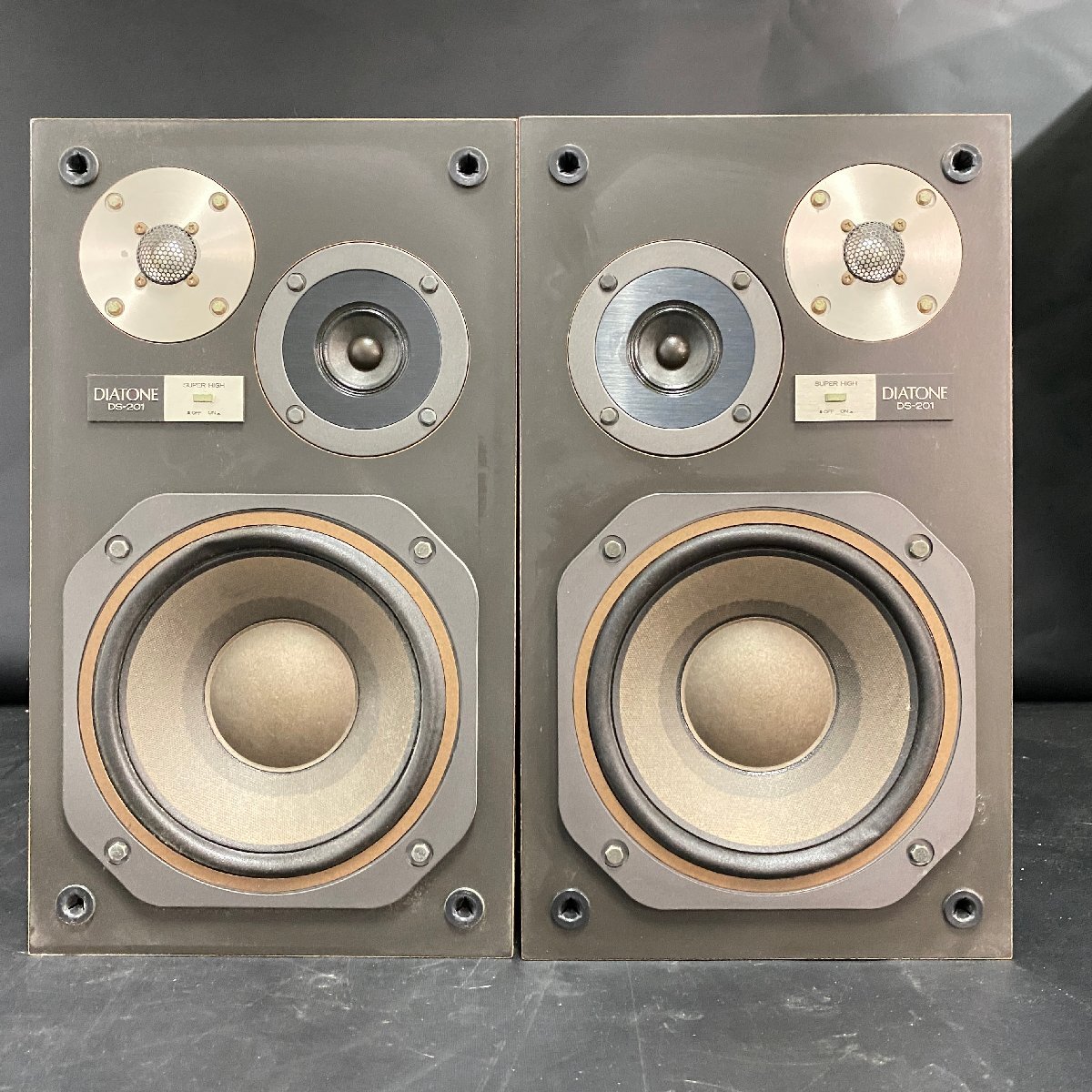 Yahoo!オークション - 【 C 】7339 DIATONE DS-201 スピーカーペア ダ...