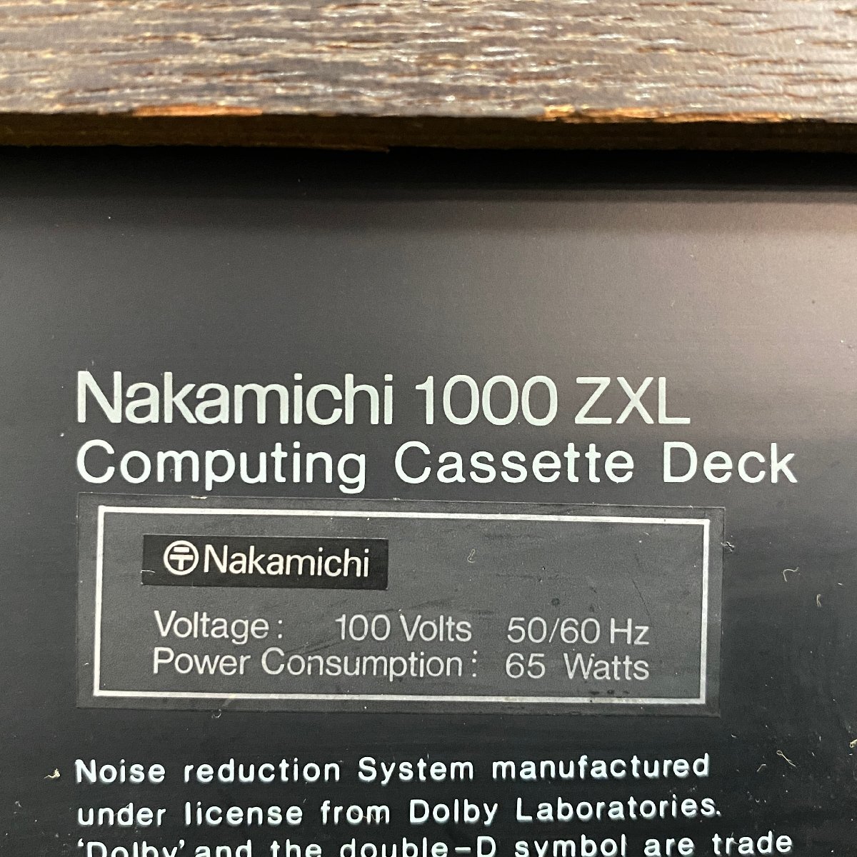 Yahoo!オークション - 【 J 】7360 Nakamichi 1000ZXL カセットデッキ ...