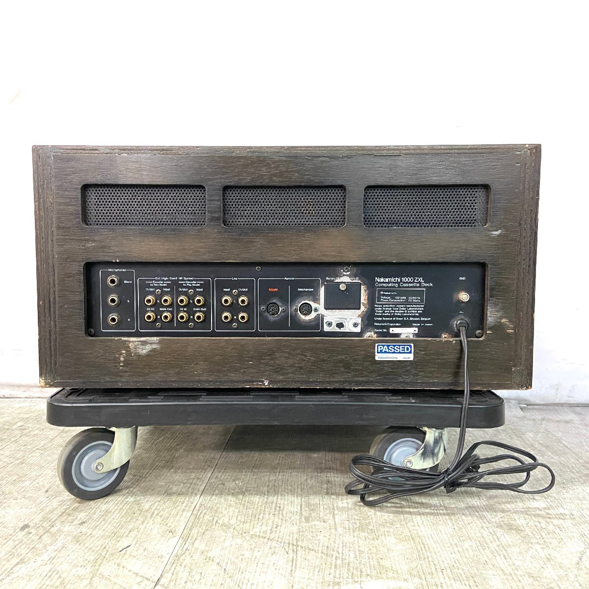 Yahoo!オークション - 【 J 】7802 Nakamichi 1000ZXL カセットデッキ ...