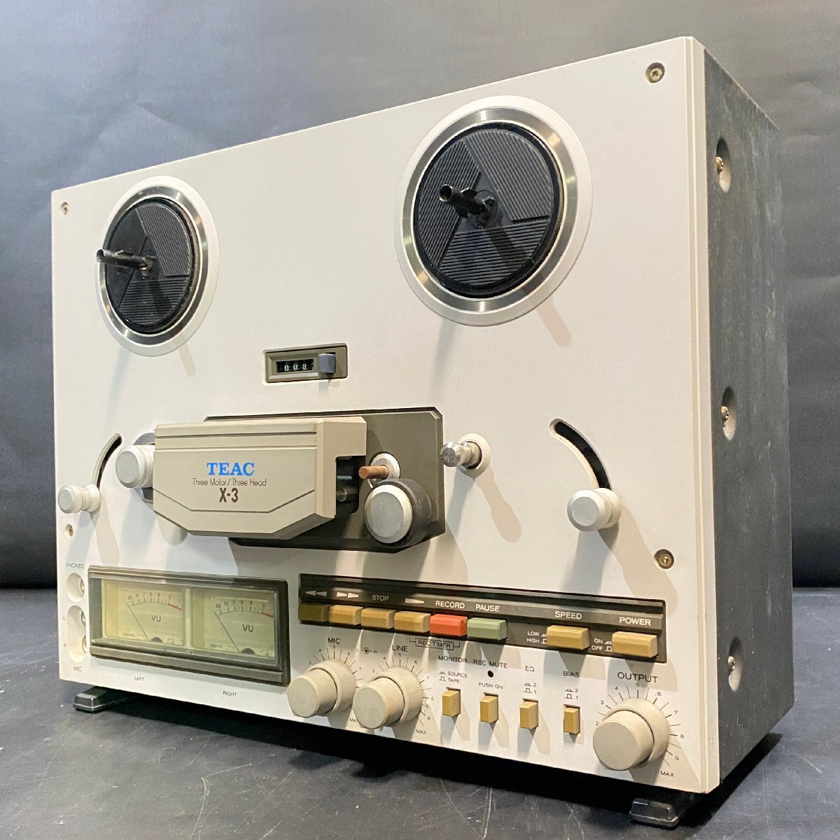 Yahoo!オークション - 【 J 】8015 TEAC X-3 オープンリールデッキ テ...