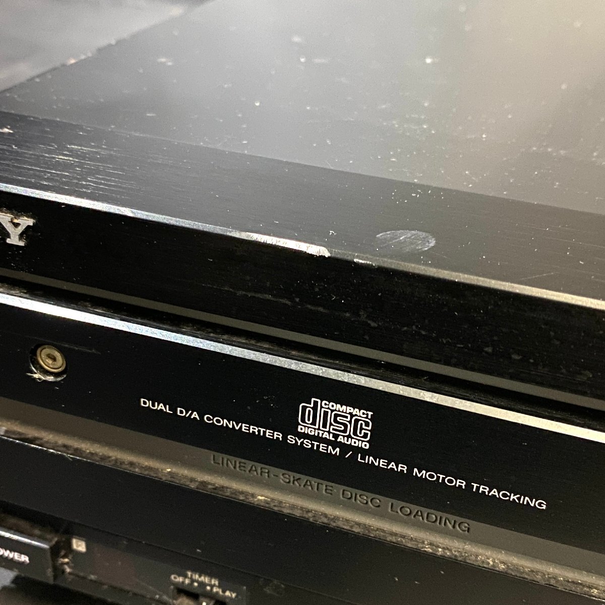 Yahoo!オークション - 【 C 】7972 SONY CDP-337ESD CDデッキ ソニー