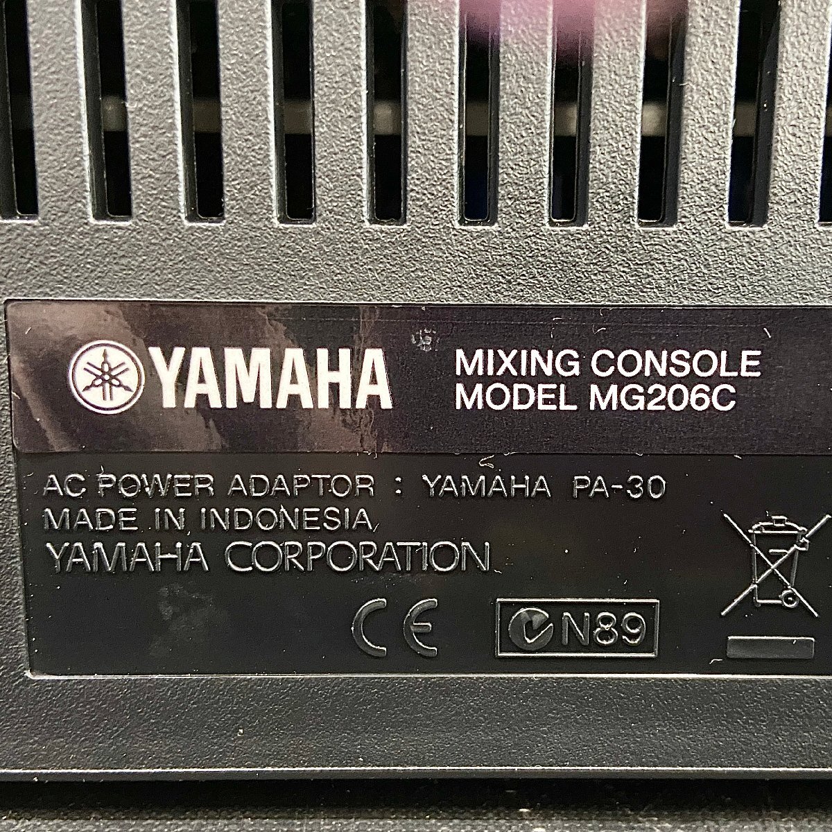 Yahoo!オークション - 【 C 】7983 YAMAHA MG-206C アナログミキサー ...