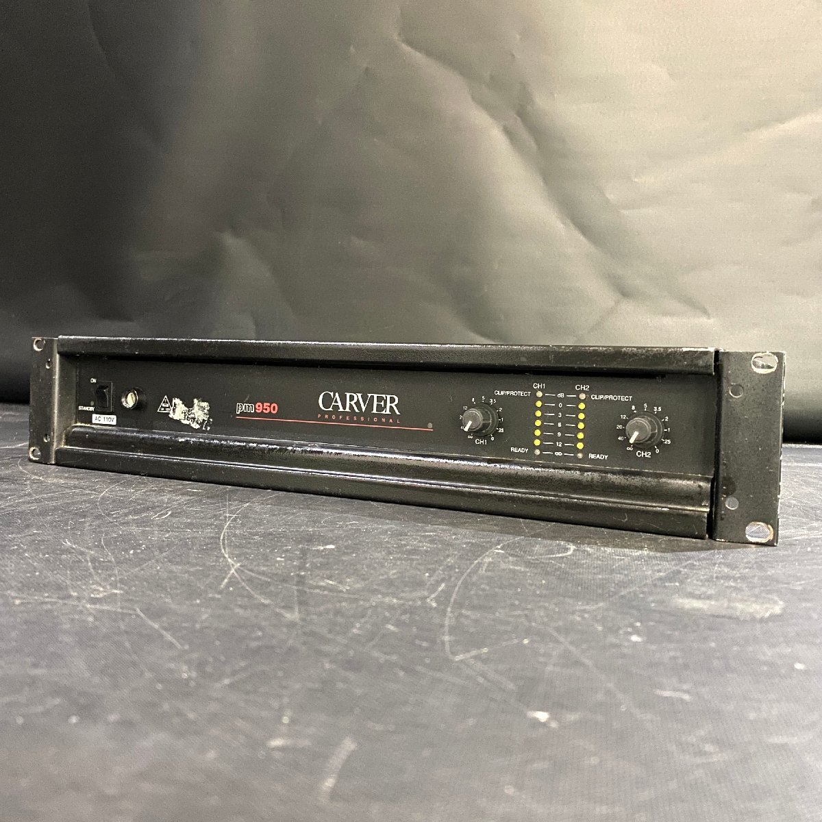 Yahoo!オークション - 【 C 】8266 CARVER PM950 パワーアンプ カーバ...