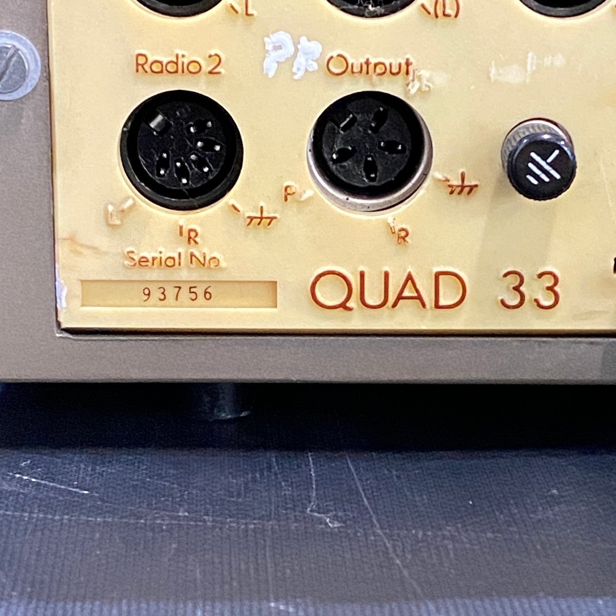 Yahoo!オークション - 【 G 】8258 QUAD 33 プリアンプ クオード