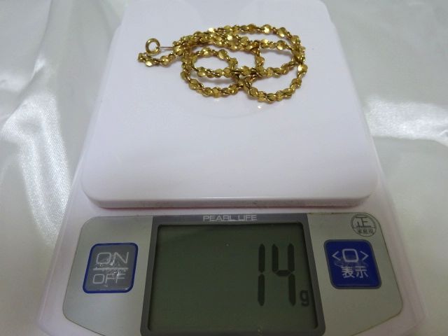 Yahoo!オークション - 18K GF 刻印/18金ゴールドフィルド/ネックレス/...