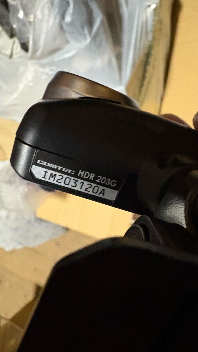 Yahoo!オークション - ドライブレコーダー コムテック HDR 203G 中古美...