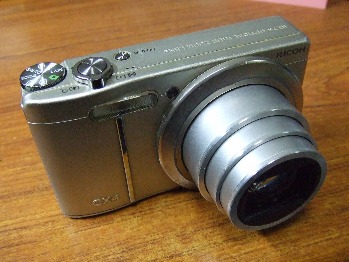 Yahoo!オークション - o509 ricoh リコー デジタルカメラ cx4 マクロ撮...