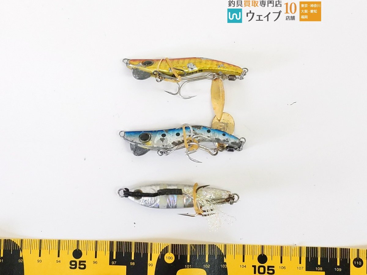 【樂淘letao】日本代購代標第一品牌－メジャークラフト ジグパラ 30g・シマノ 熱砂 スピンビーム 32g・アイマ サンティス 33 等計26個 中古メタルジグセット