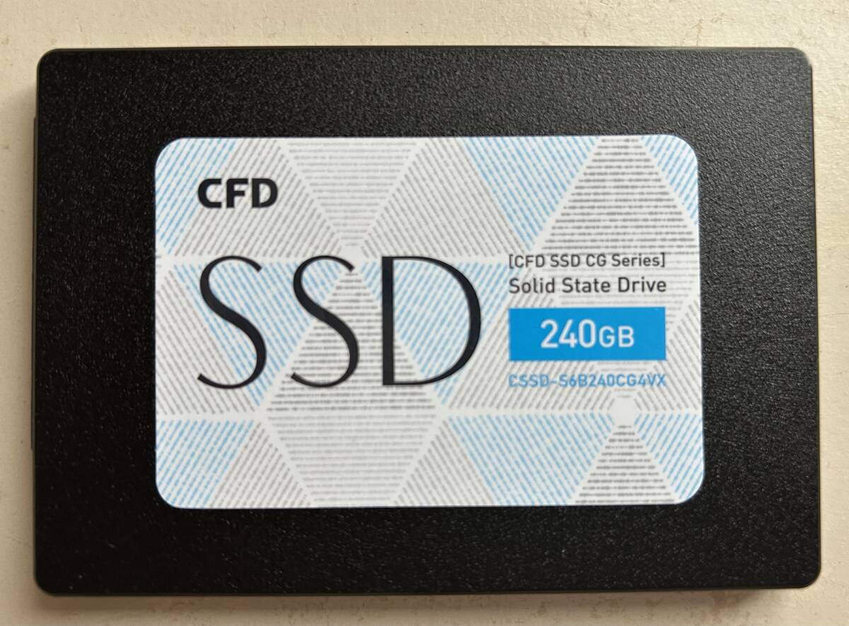 Yahoo!オークション - CFD SSD 240G 526時間 中古品