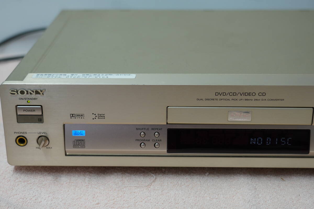 Yahoo!オークション - 通電OK『SONY ソニーCD/DVD PLAYER DVP-S501D』...