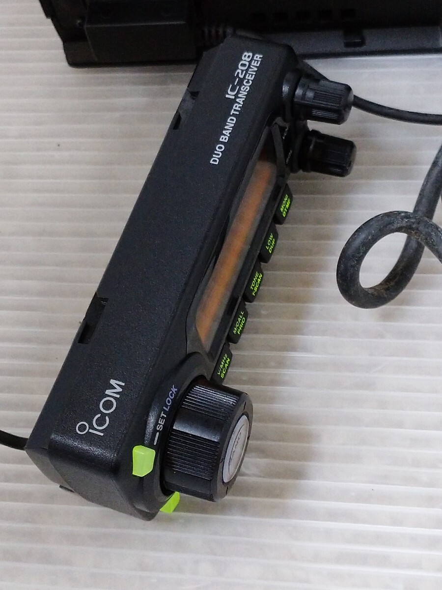 Yahoo!オークション - ICOM アイコム IC-208D 144/430MHz 50W デュオバ...