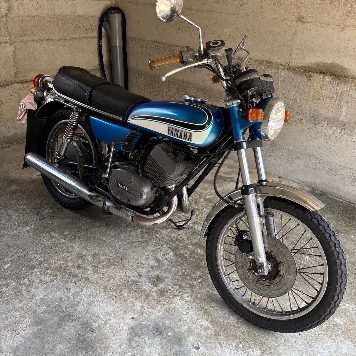 Yahoo!オークション - ヤマハ RD250 実働ベース車 書類あり