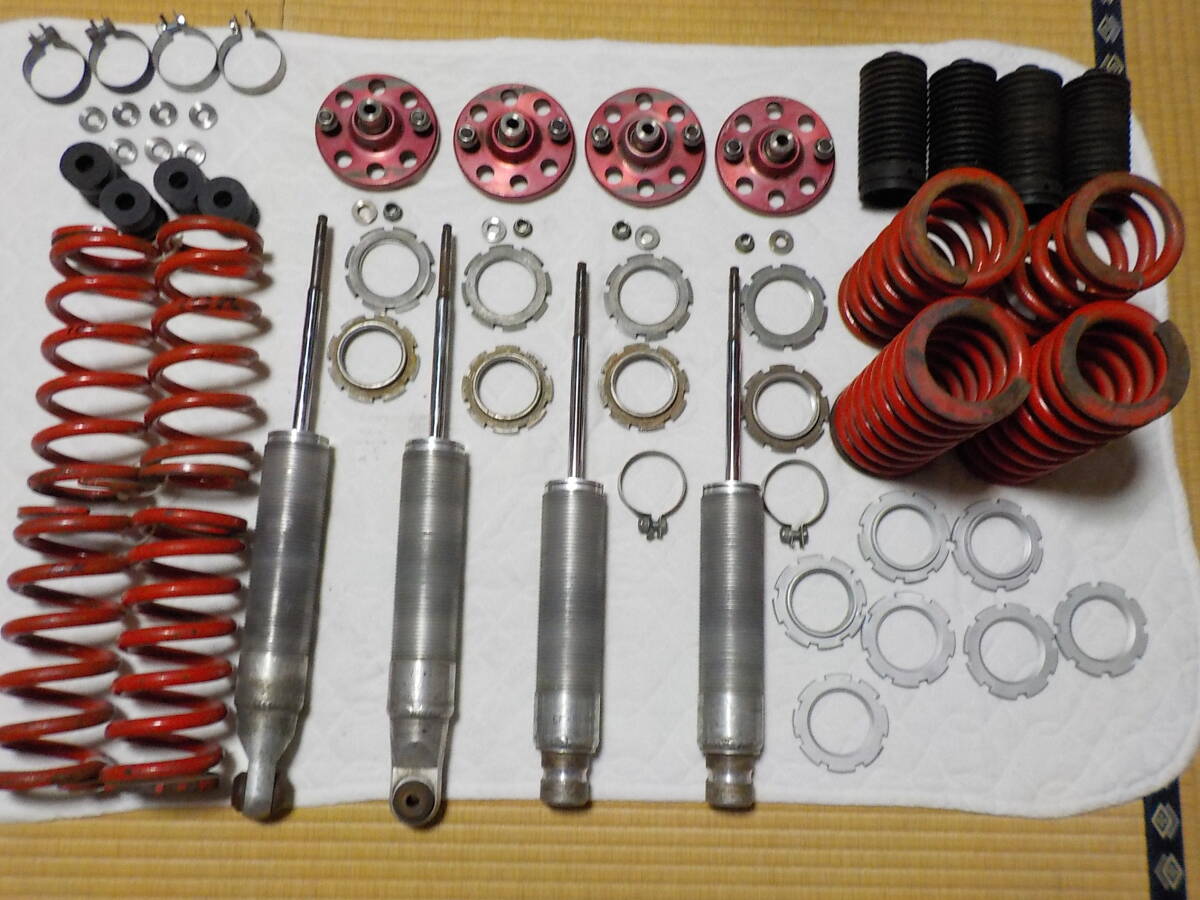 超 グランドシビック CIVIC CR-X EF3.7.8.9用 テクニカ車高調 オールアルミ 車高調 テクニカピロマウントセット 皿部品 直巻バネ EG(サスペンションキット（一式）)｜売買 ...