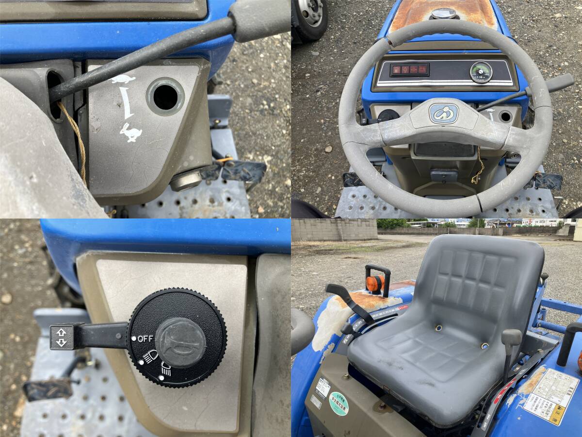 長野発 輸出等 イセキ/ISEKI 乗用トラクター 型式:TM15 ディーゼルエンジン 15馬力 4WD ロータリー:ARM12 使用時間383.7H 格安 売切(建設機械、重機)｜売買された ...