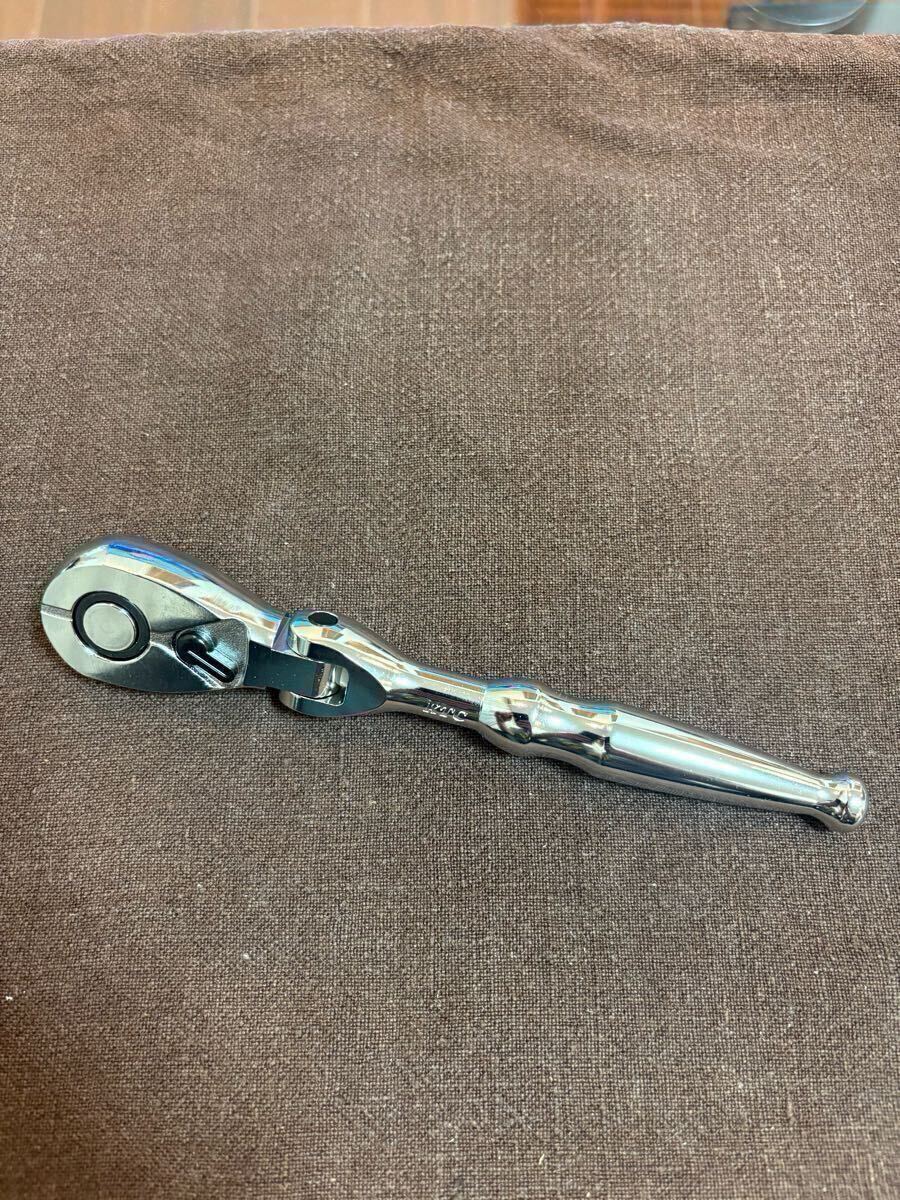 Yahoo!オークション - KTC フレックスラチェットハンドル BR3F 9.5sq....